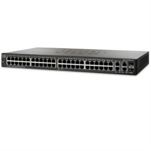 Switch cisco 48 ports srw248g4-k9-ar administrable rack 10/100 +4 ...